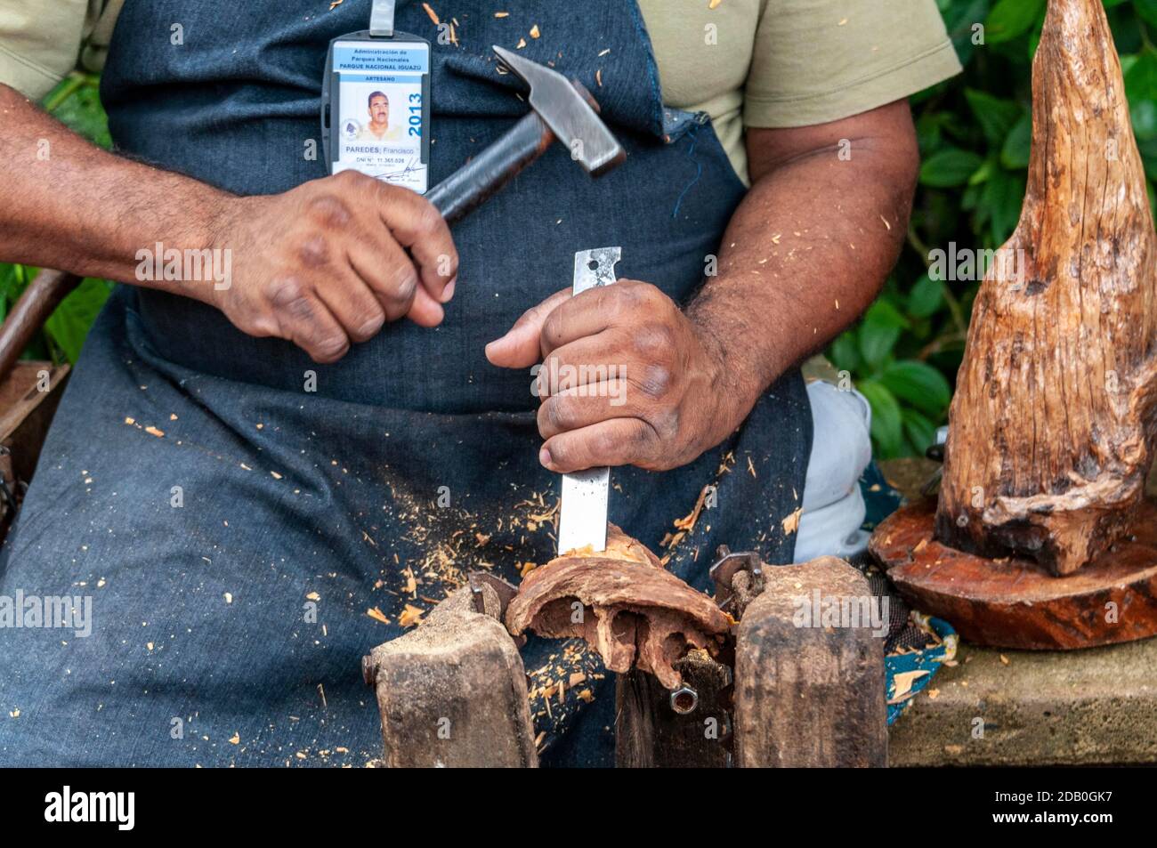 Argentine wood carver hi-res stock photography and images - Alamy
