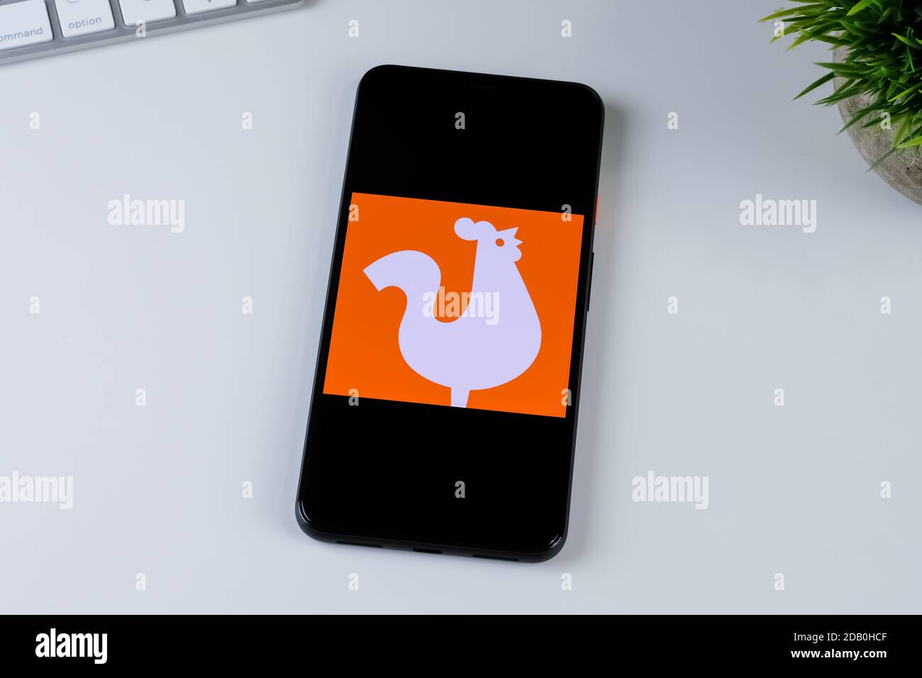 Popeyes logo hi-res stock photography and images - Alamy