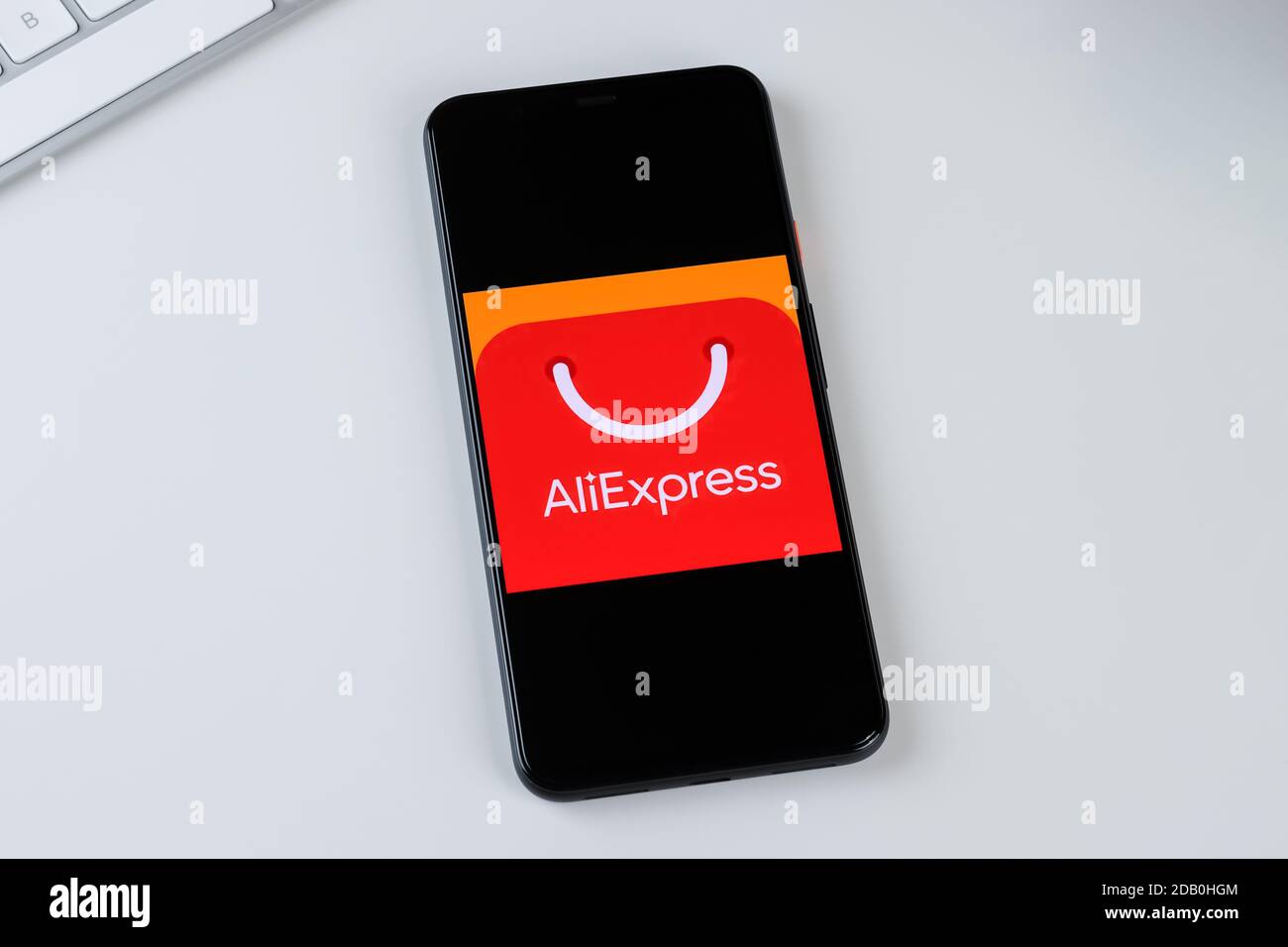 AliExpress app logo on a smartphone screen Stock Photo - Alamy