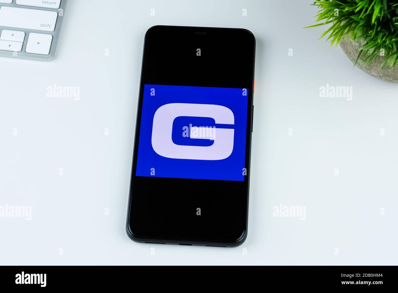 Geico app logo hi-res stock photography and images - Alamy