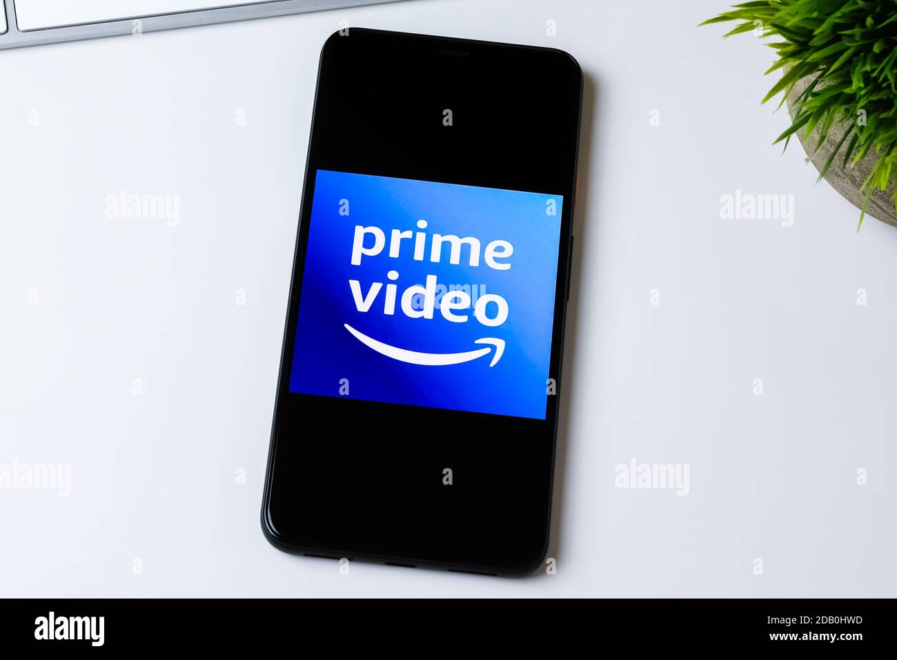 Amazon Prime Video app logo on a smartphone screen Stock Photo - Alamy