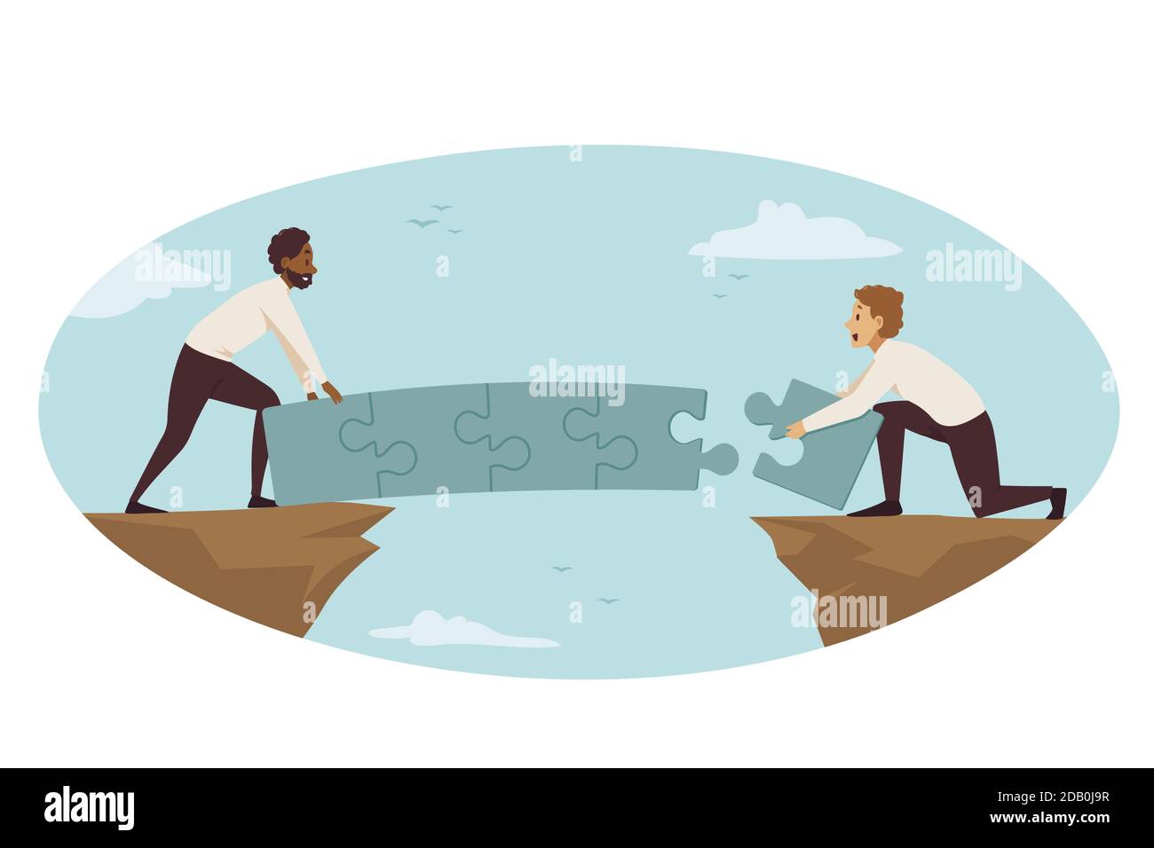 Bridge puzzles Stock Vector Images - Alamy