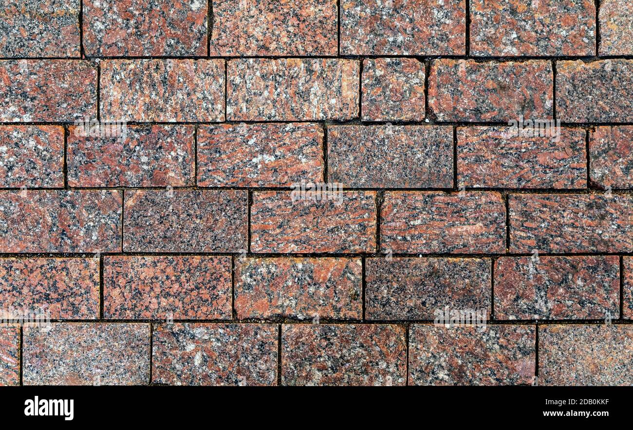 Texture of paving stones seamless granite blocks wall textured Floor ...