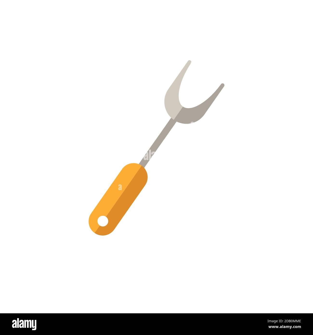 Grill Fork icon. Simple element from grill and barbecue collection ...