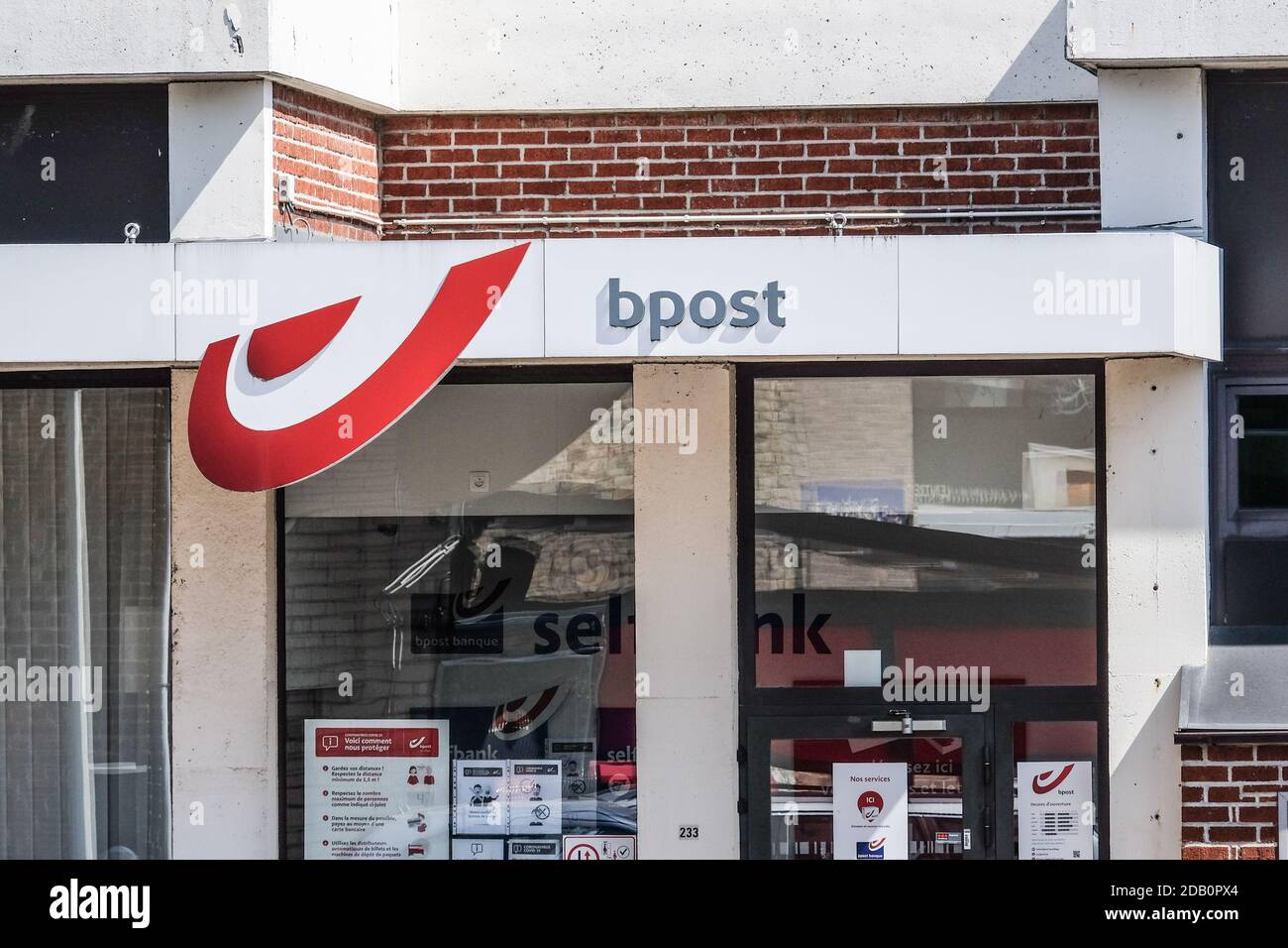 Illustration picture shows the bpost post office in Fleron, Thursday 06 ...