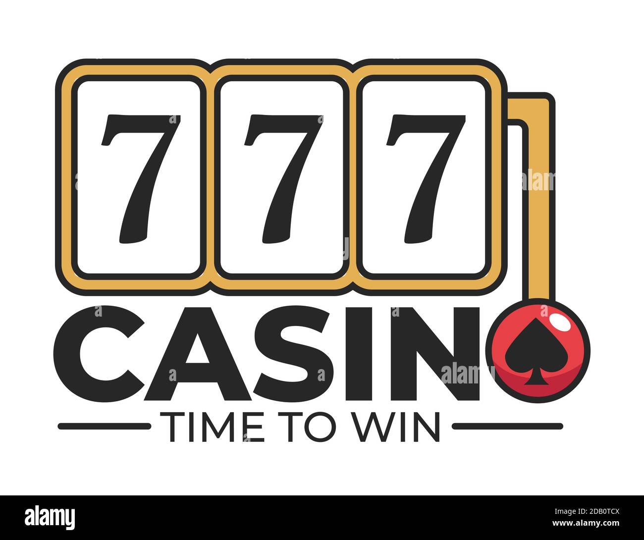 Online slot machine game Stock Vector Images - Alamy