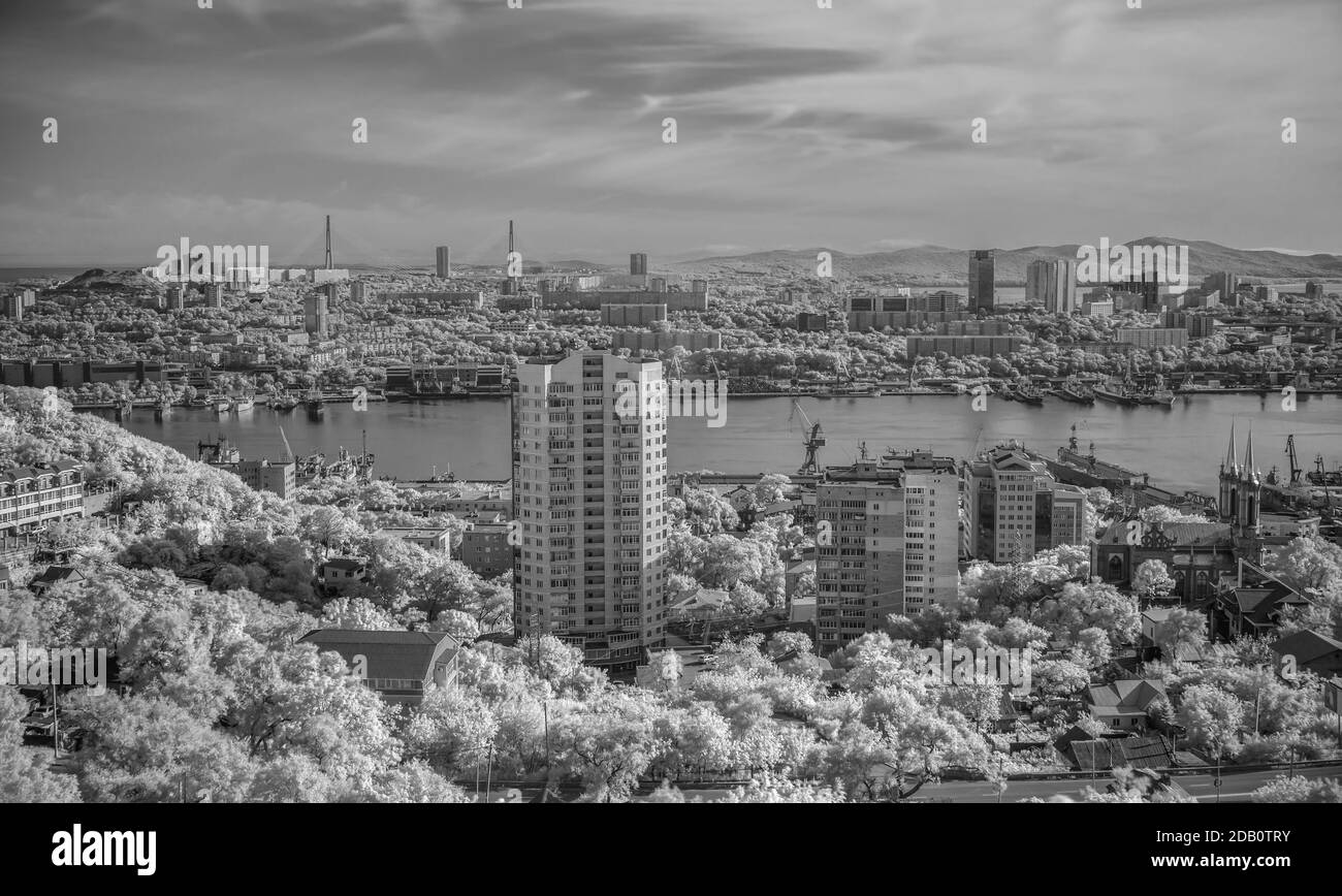 Infrared city Black and White Stock Photos & Images - Alamy