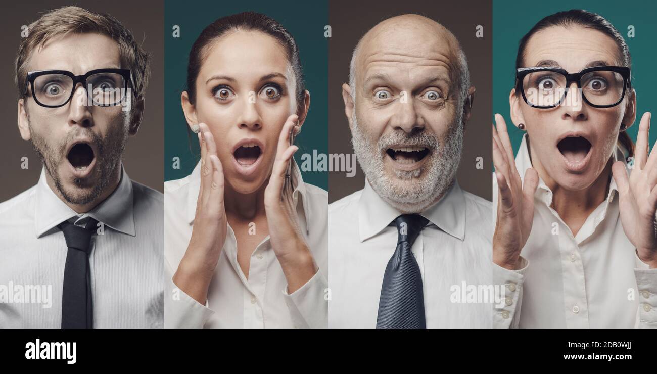 Scared Screaming People