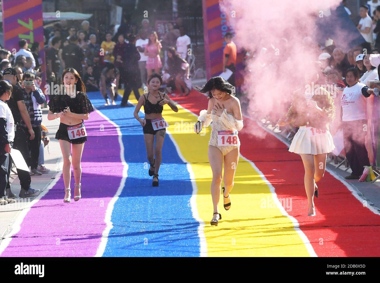 Chongqing, China. 14th Nov, 2020. The 7th International high heels ...