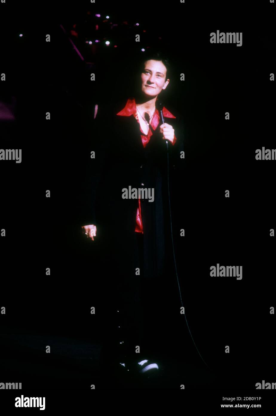 Costa Mesa, California, USA 12th April 1996 Singer k.d. lang performs ...