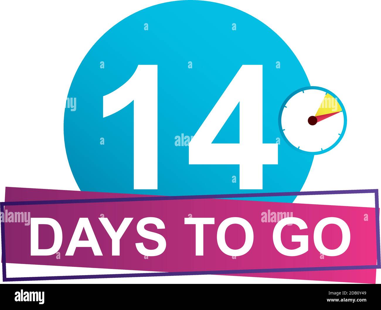 14 days Cut Out Stock Images & Pictures - Alamy