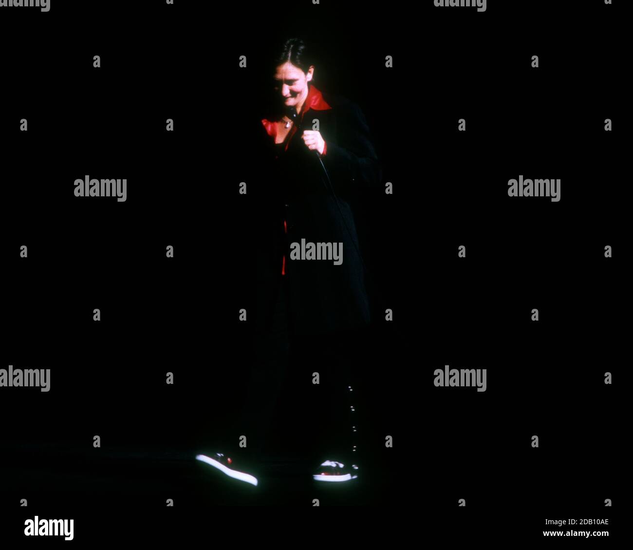 Costa Mesa, California, USA 12th April 1996 Singer k.d. lang performs ...