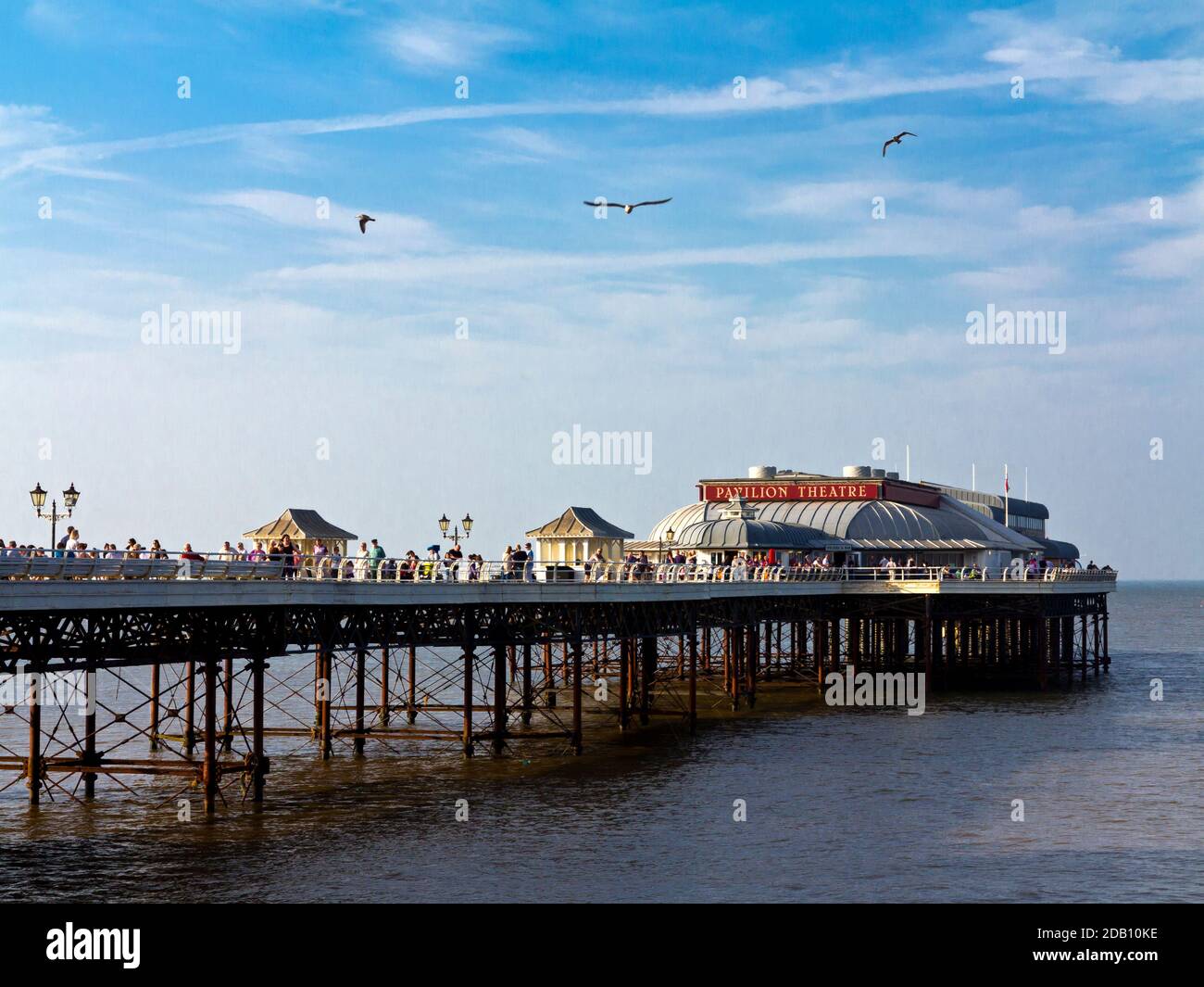 Cromer Pier in north Norfolk England UK a grade 2 listed pier which ...