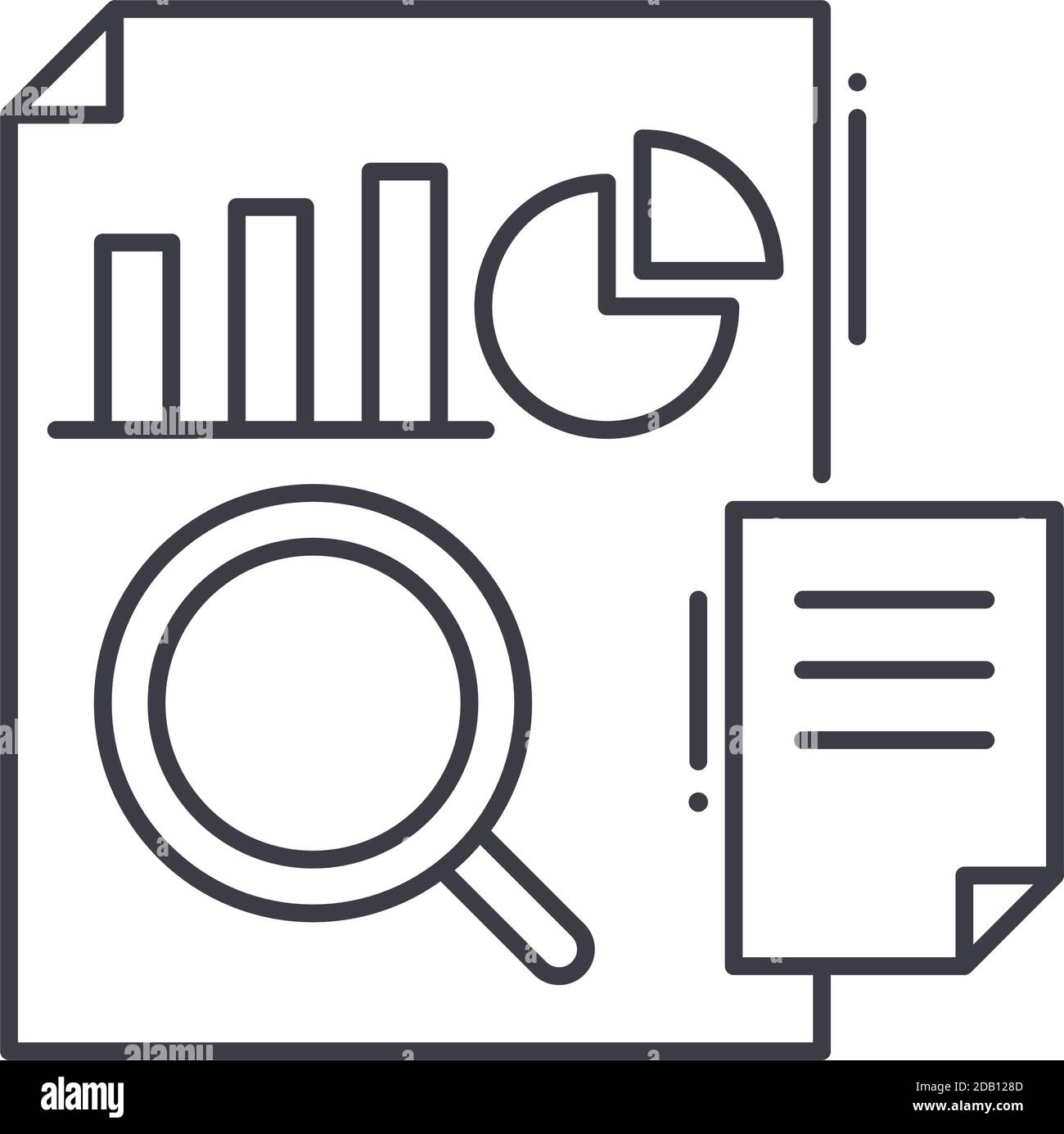 Preparation icon, linear isolated illustration, thin line vector, web ...