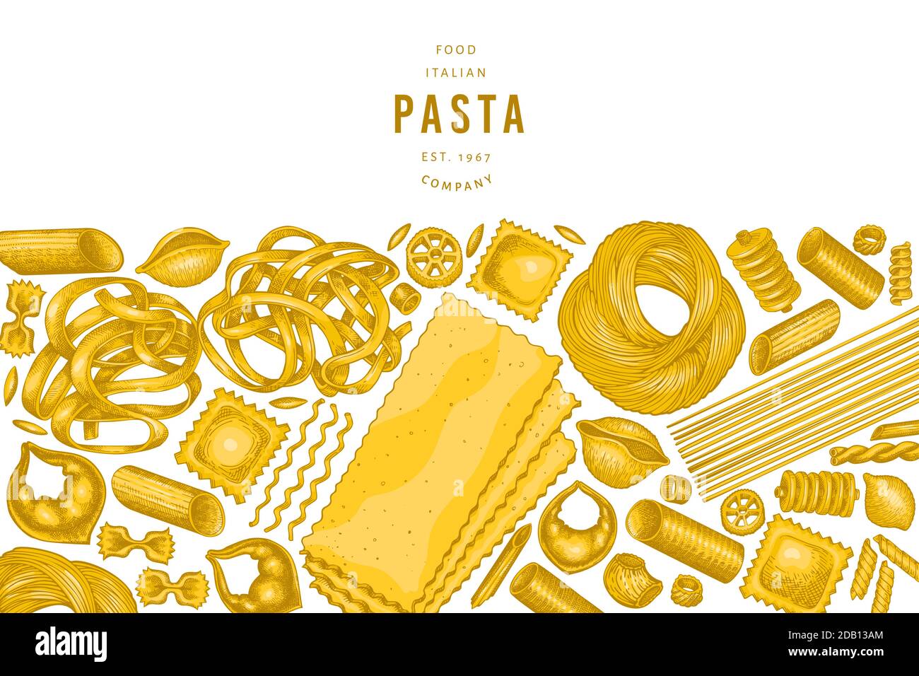 Pasta Background Design
