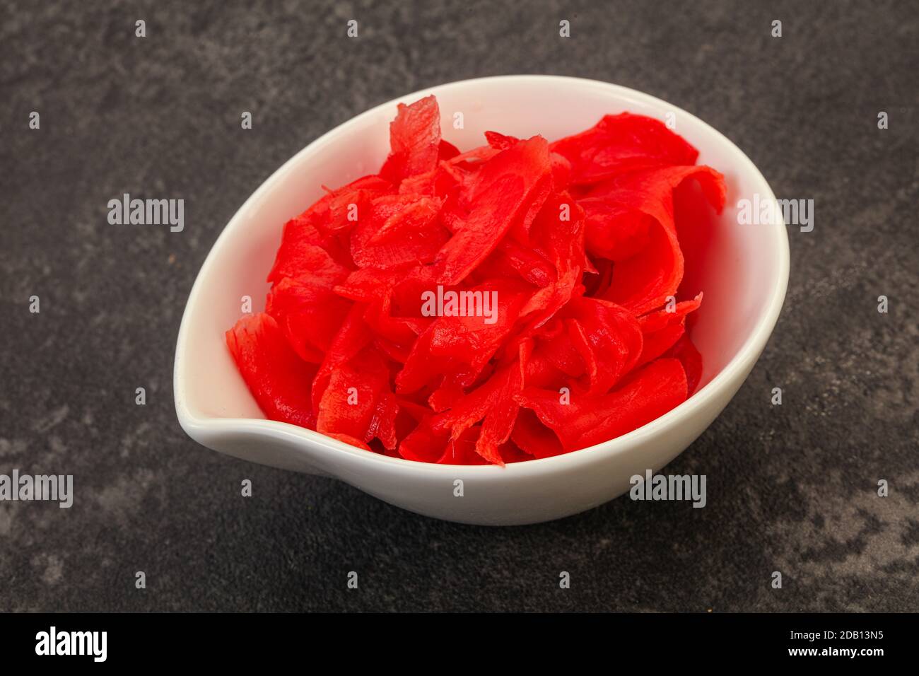Asian cuisine marinated ginger root in the bowl Stock Photo - Alamy