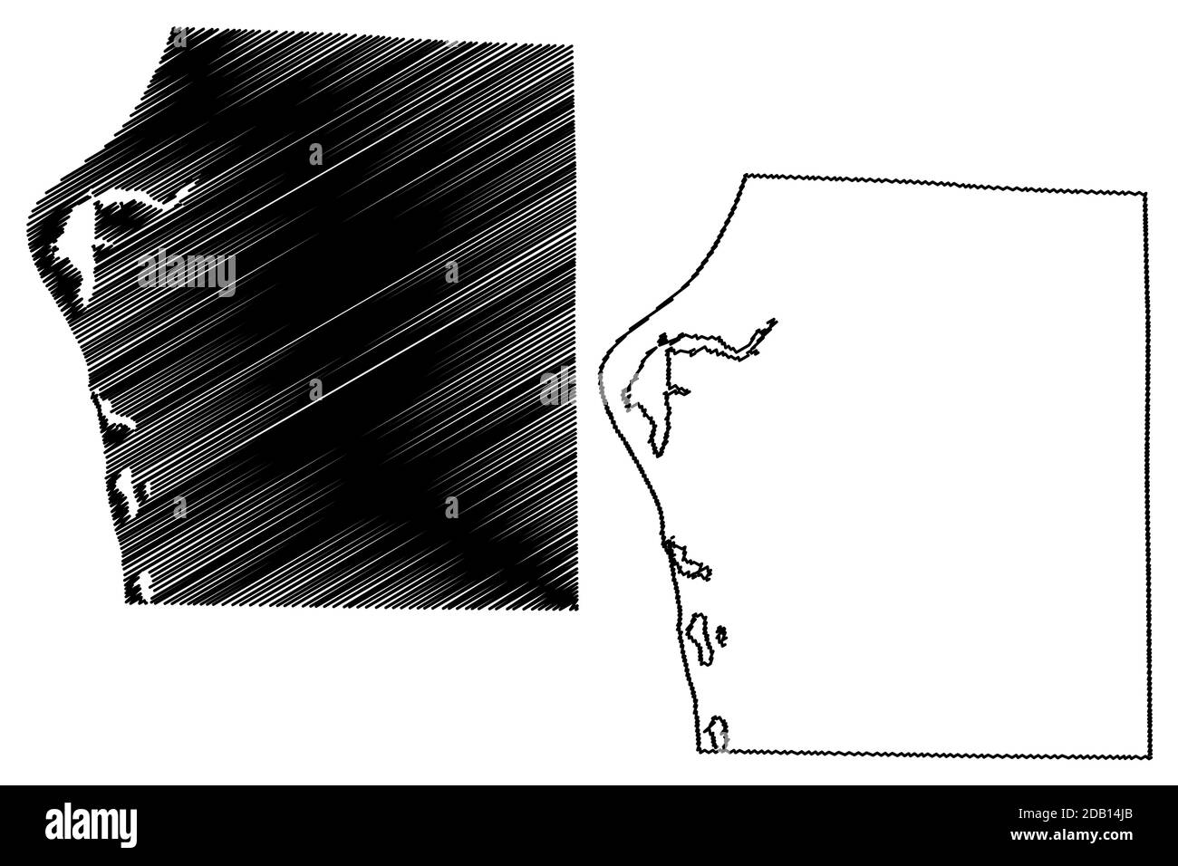 Map of mason michigan Stock Vector Images - Alamy