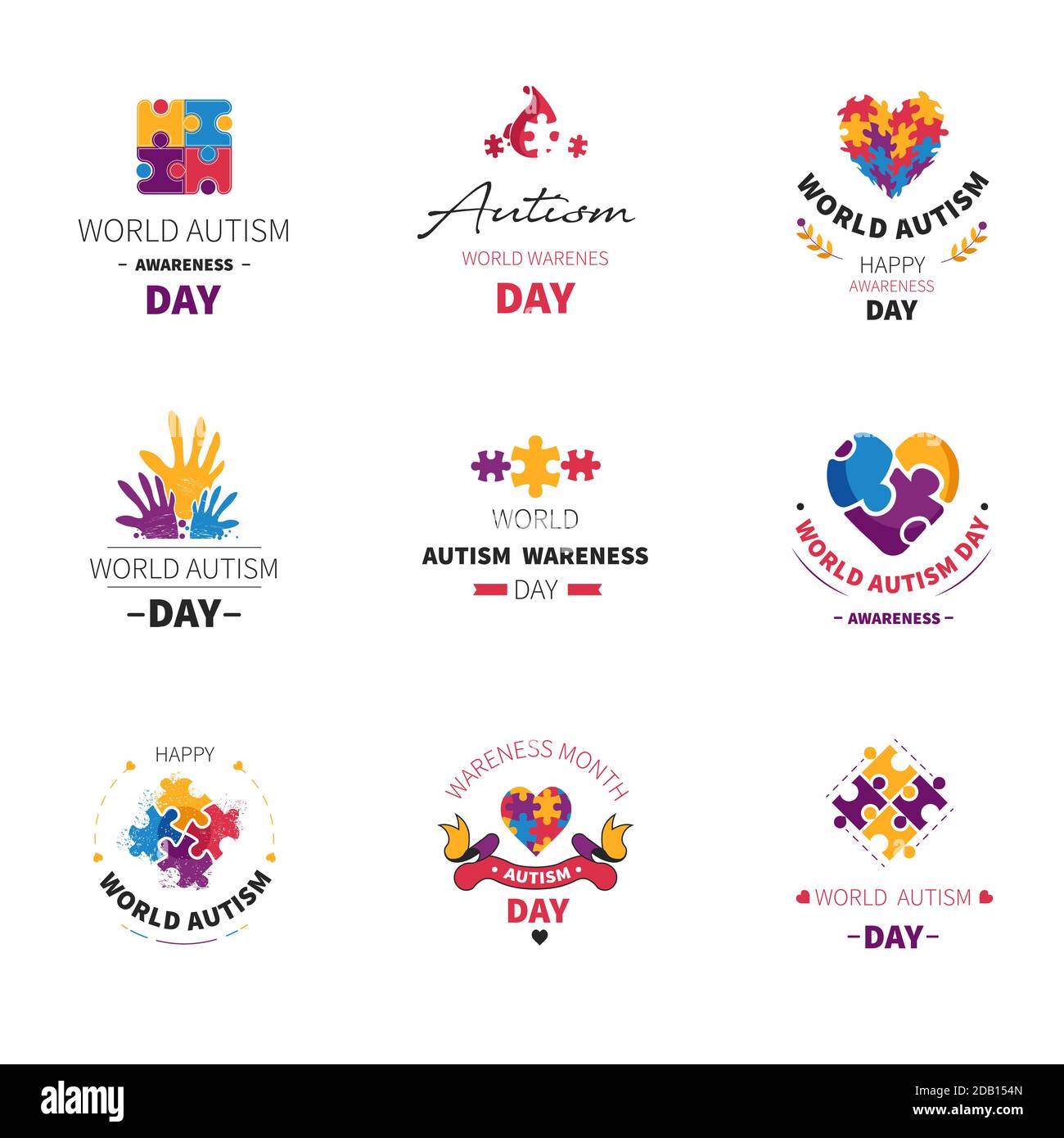 Autism logo Cut Out Stock Images & Pictures - Alamy