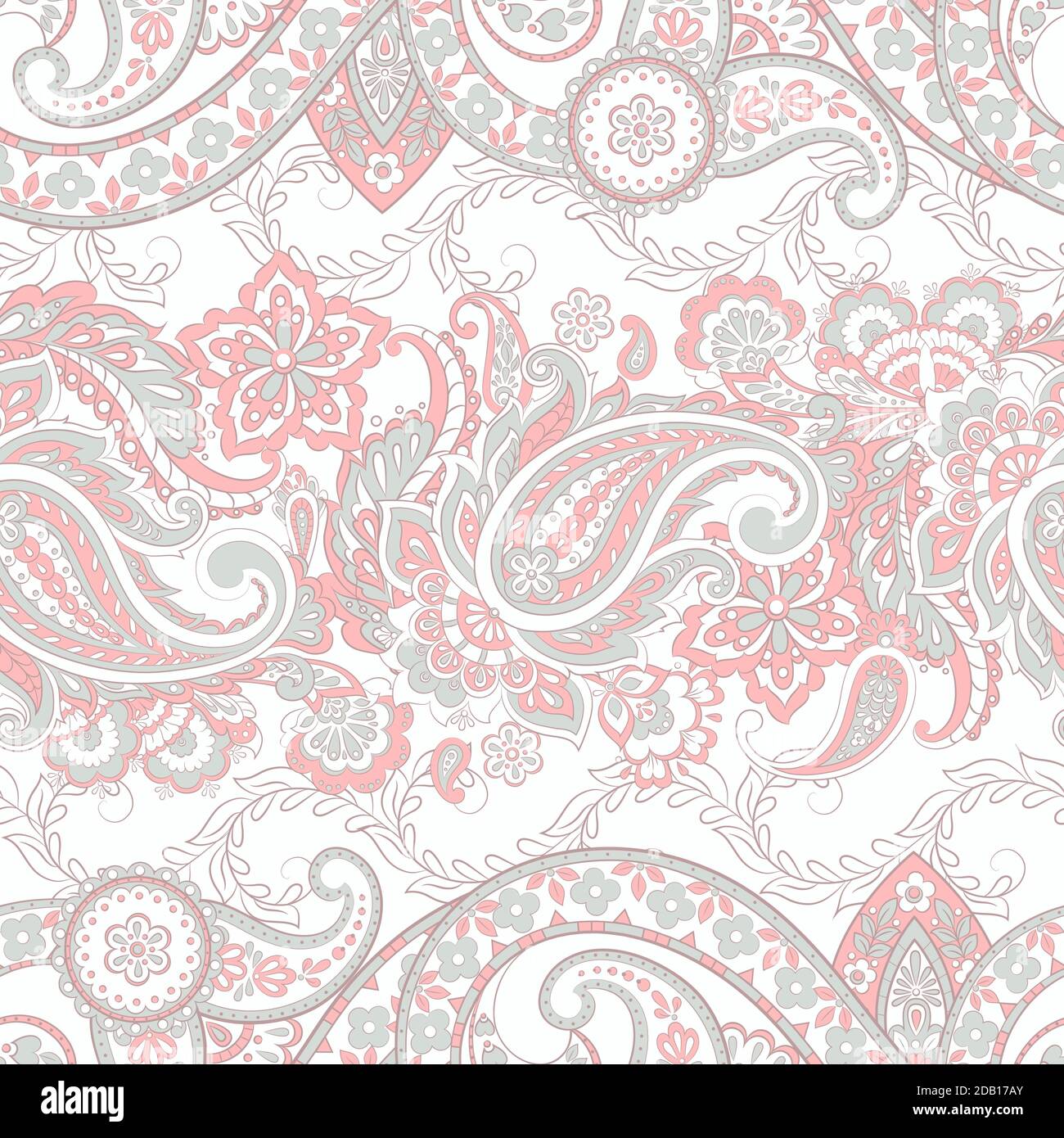 Outline paisley pattern Stock Vector Images - Alamy