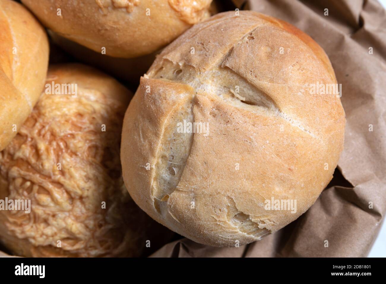 Homemade chorizo bread with Emmental cheese Stock Photo - Alamy