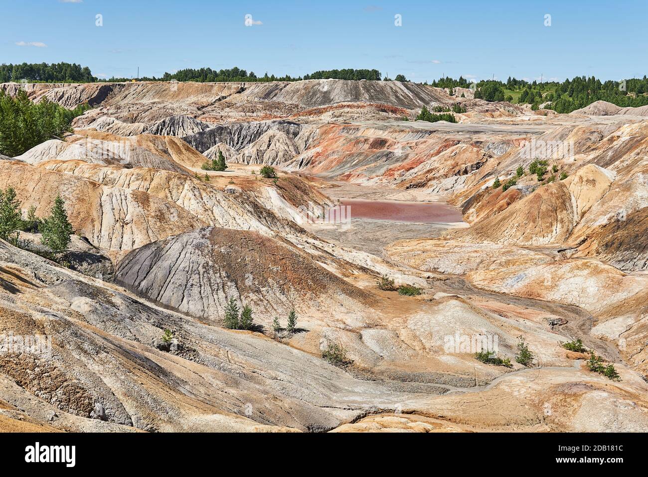Watercourse at the quarry lake hi-res stock photography and images - Alamy