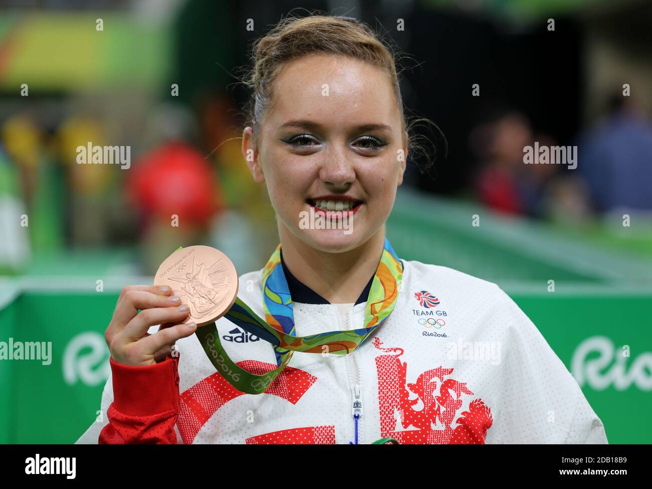 File photo dated 16-08-2016 of Great Britain's Amy Tinkler Stock Photo ...