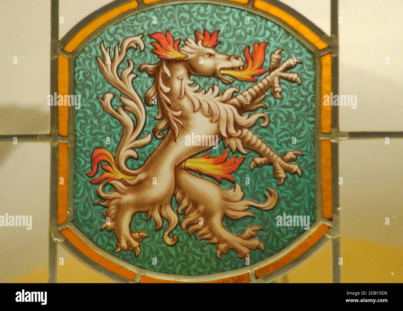 symbol of a styrian panther, the coat of arms of styria Stock Photo - Alamy