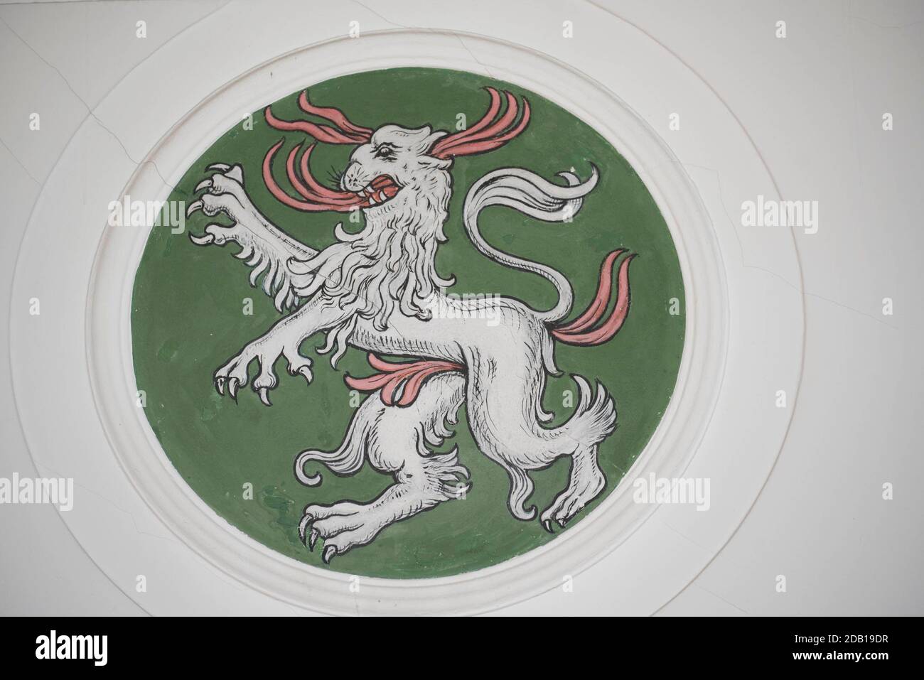 symbol of a styrian panther, the coat of arms of styria Stock Photo - Alamy