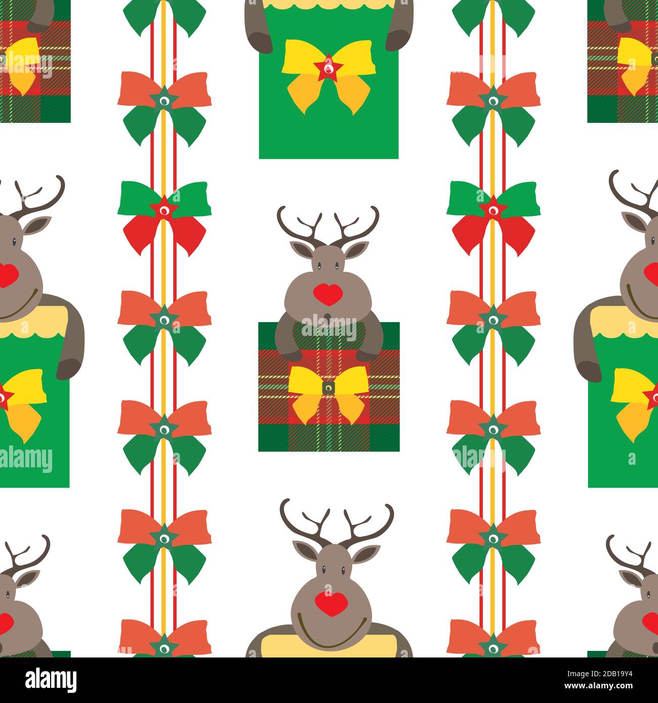 Rows of cartoon characters Stock Vector Images - Alamy