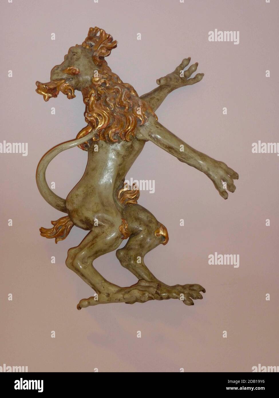 symbol of a styrian panther, the coat of arms of styria Stock Photo - Alamy