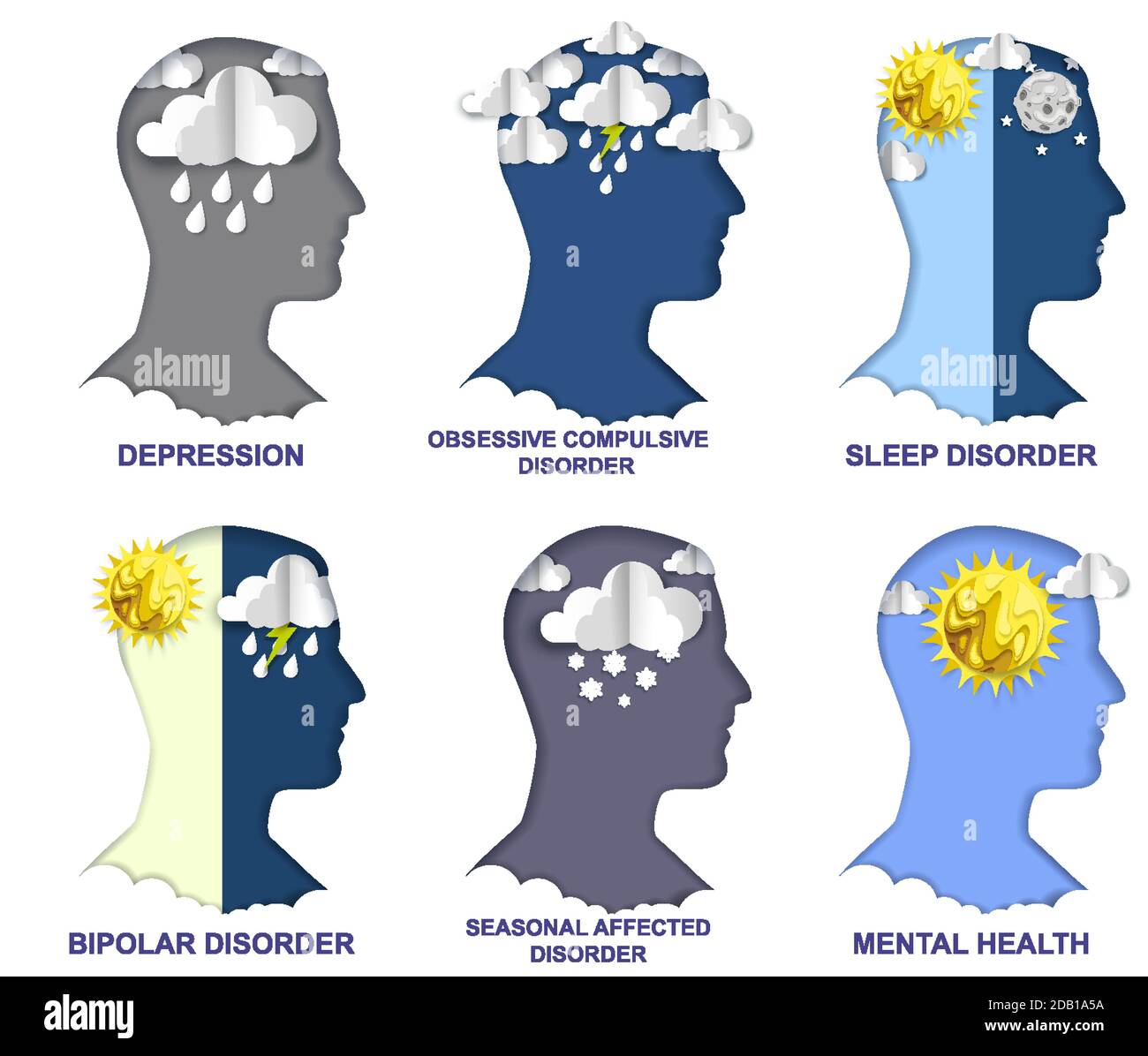 Bipolar disorder art hi-res stock photography and images - Alamy