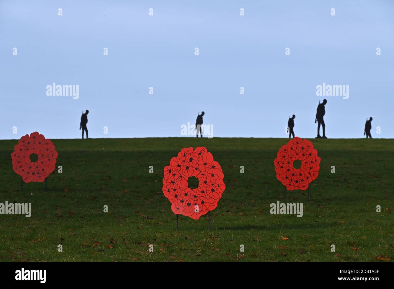 Standing with Giants an art installation created by Witney, Oxfordshire ...