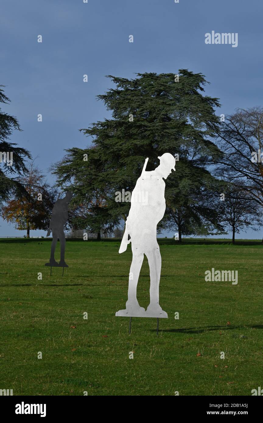 Standing with Giants an art installation created by Witney, Oxfordshire ...