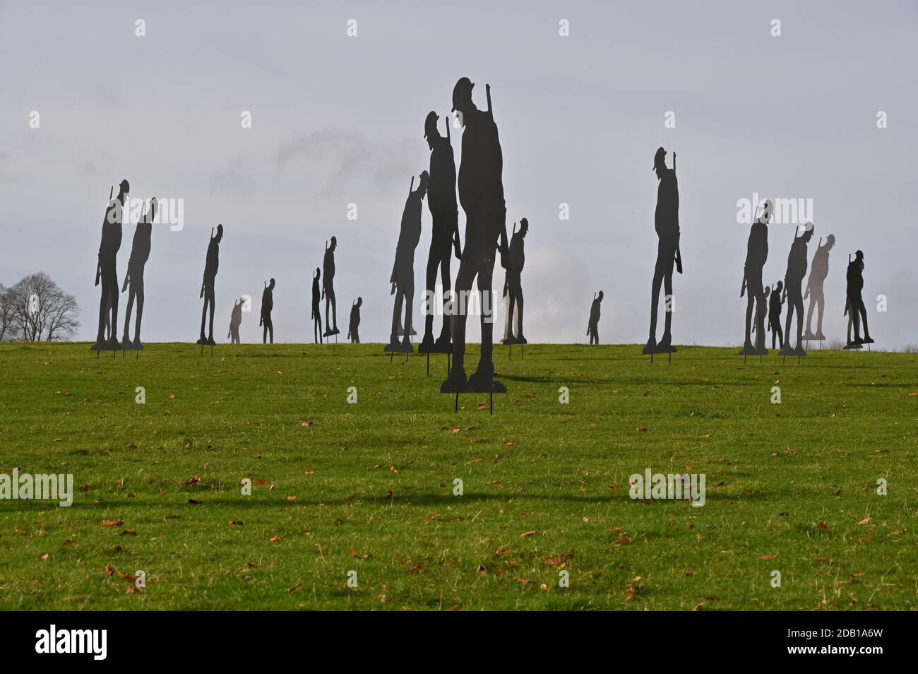 Standing with Giants an art installation created by Witney, Oxfordshire ...