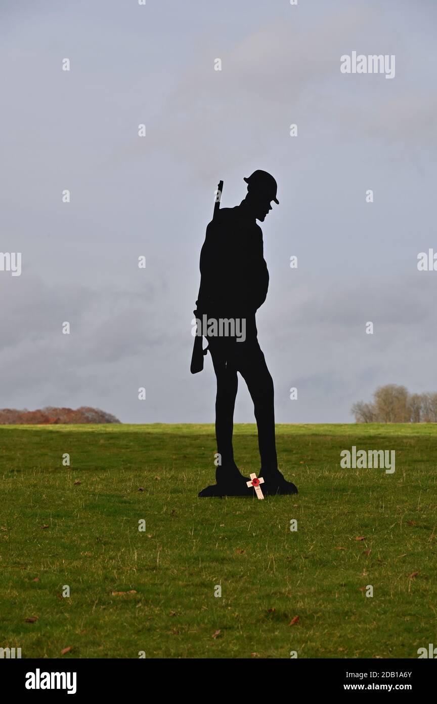 Standing with Giants an art installation created by Witney, Oxfordshire ...