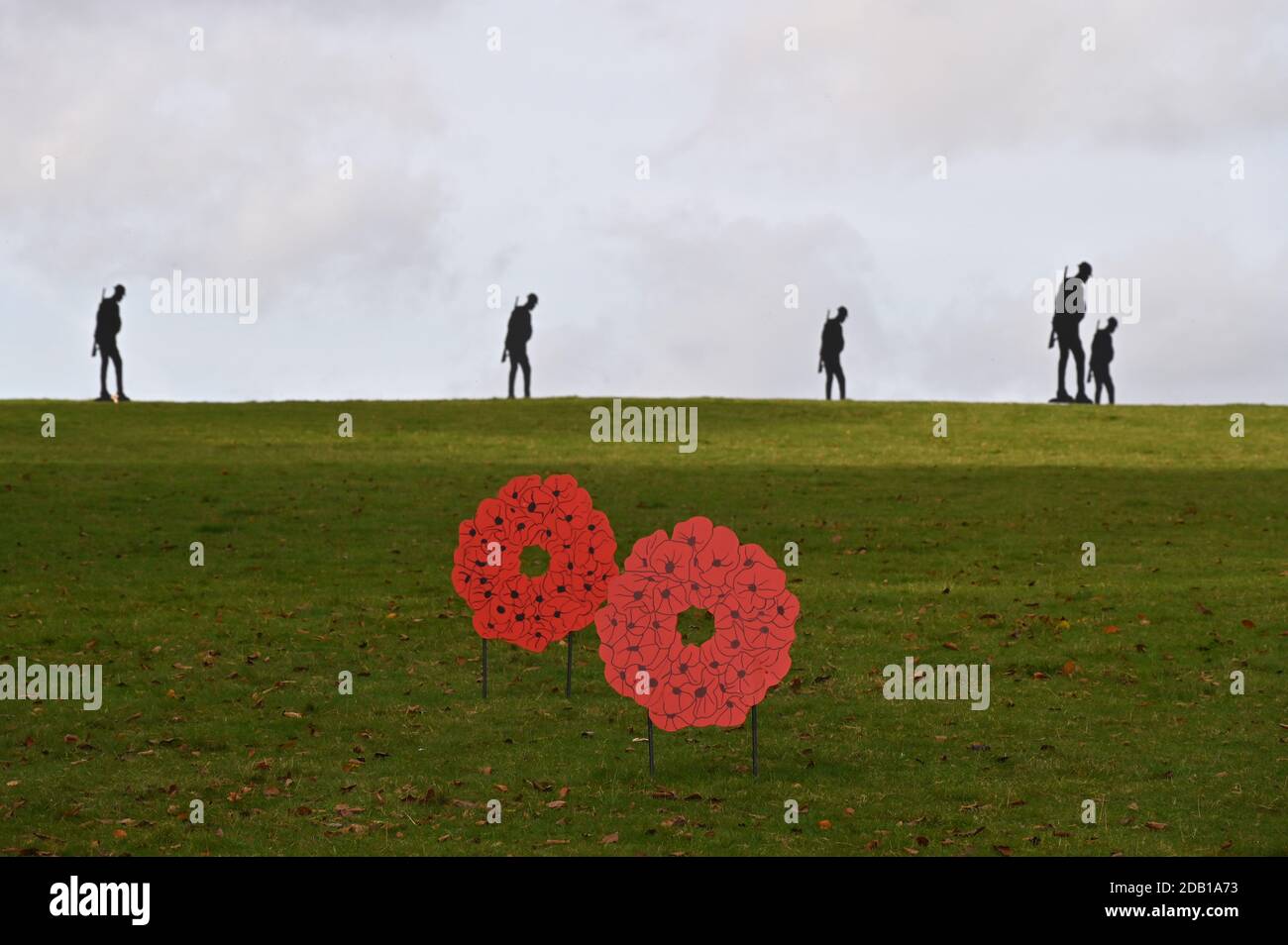 Standing with Giants an art installation created by Witney, Oxfordshire ...