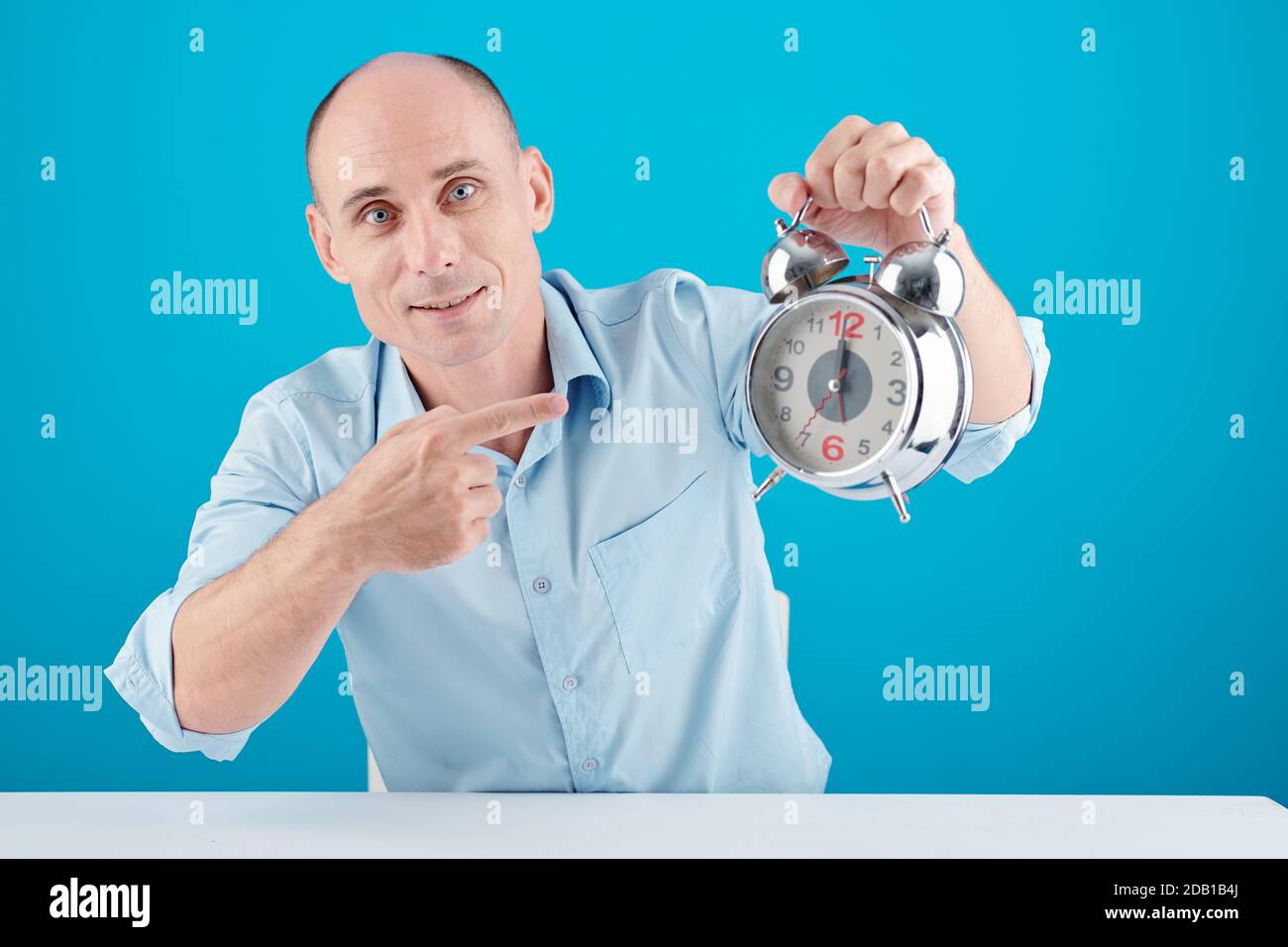 Time is up Stock Photo - Alamy