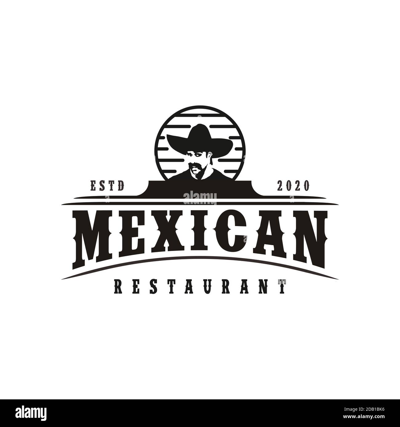Mexican man with Hat Sombrero, Mexican food, Mexican cuisine restaurant ...