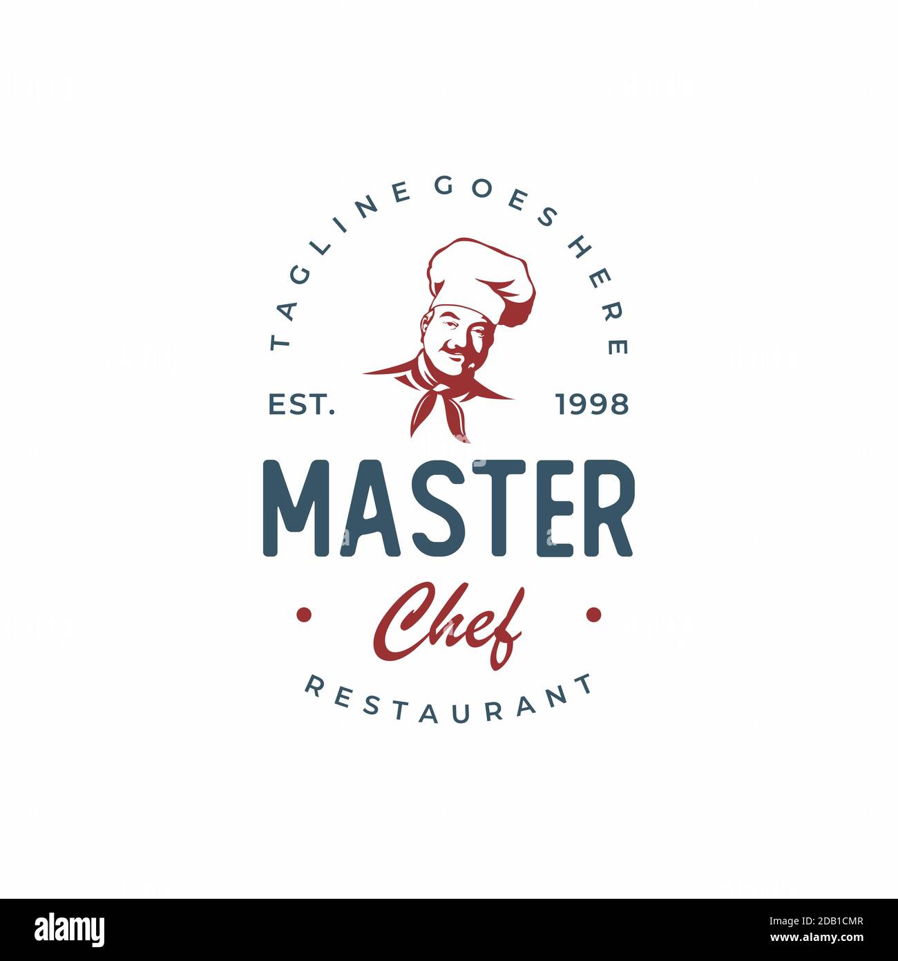 Classic Vintage retro Chefs for Restaurant Cafe Bar Logo design Stock ...