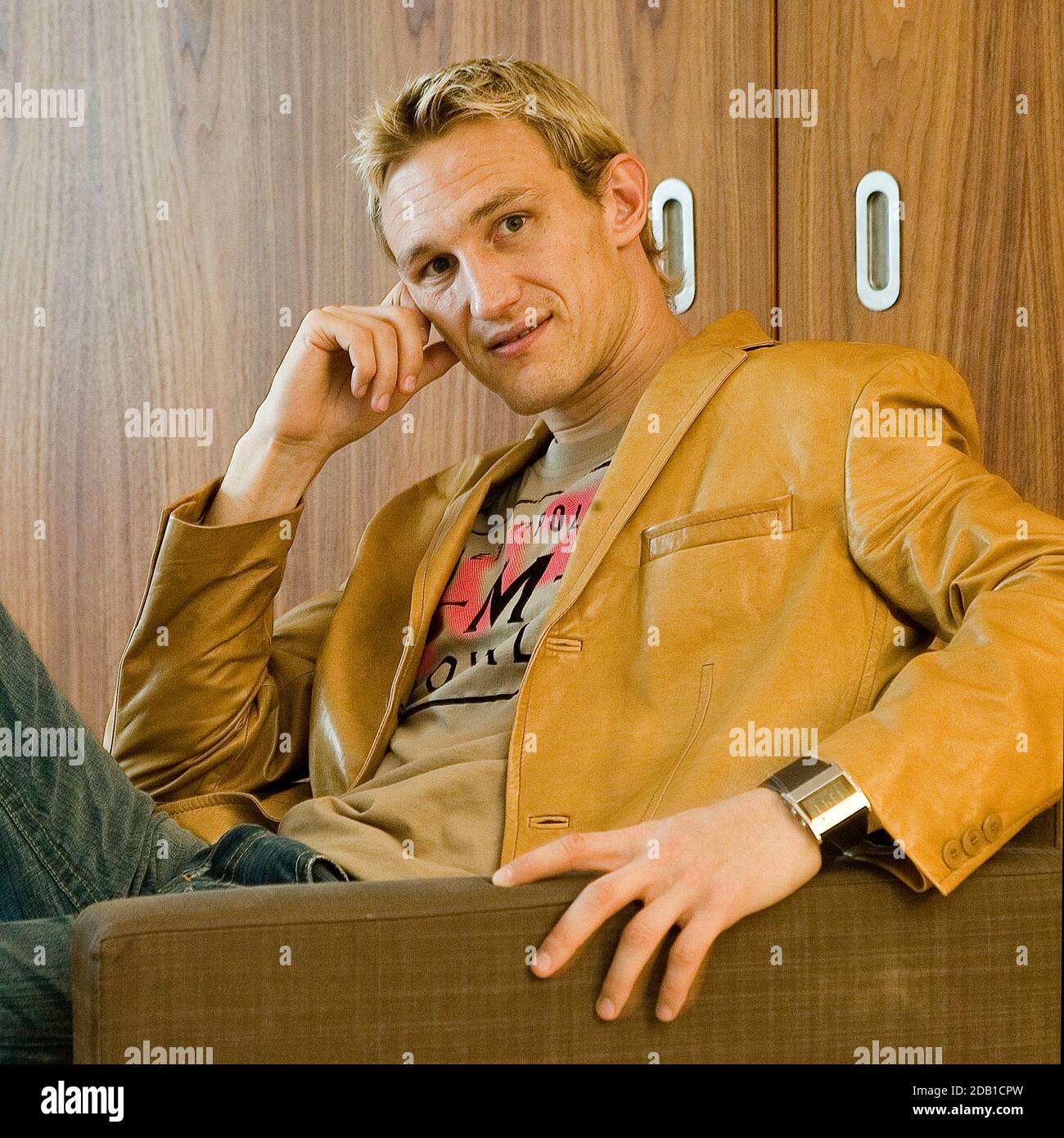 Sami Hyypiä at Radisson SAS Hotel,Liverpool,19.1.2006 Stock Photo - Alamy