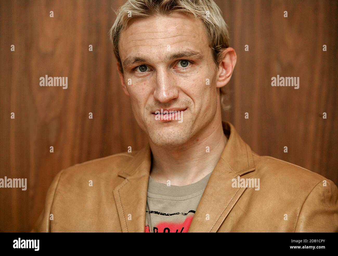 Sami Hyypiä at Radisson SAS Hotel,Liverpool,19.1.2006 Stock Photo - Alamy