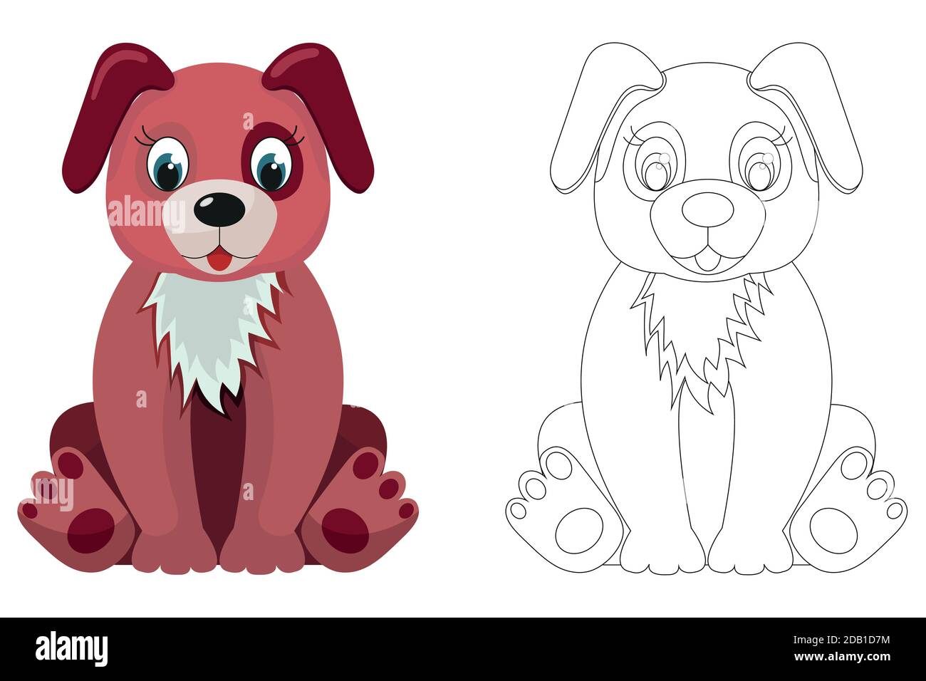 Paint kid Stock Vector Images - Alamy