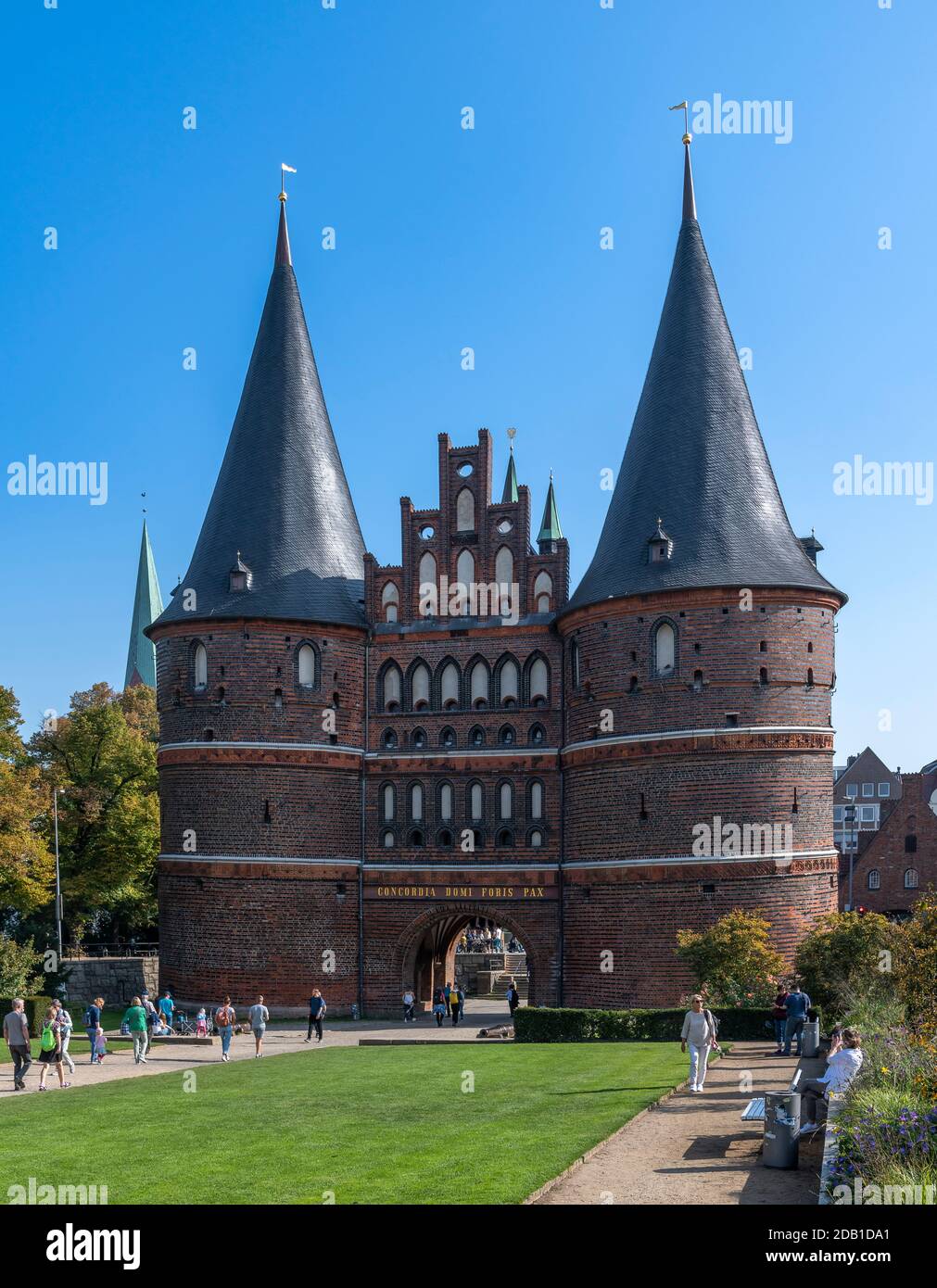 Holstentor, (Holsten Gate) is a brick-built Medieval gate built in 1464 ...