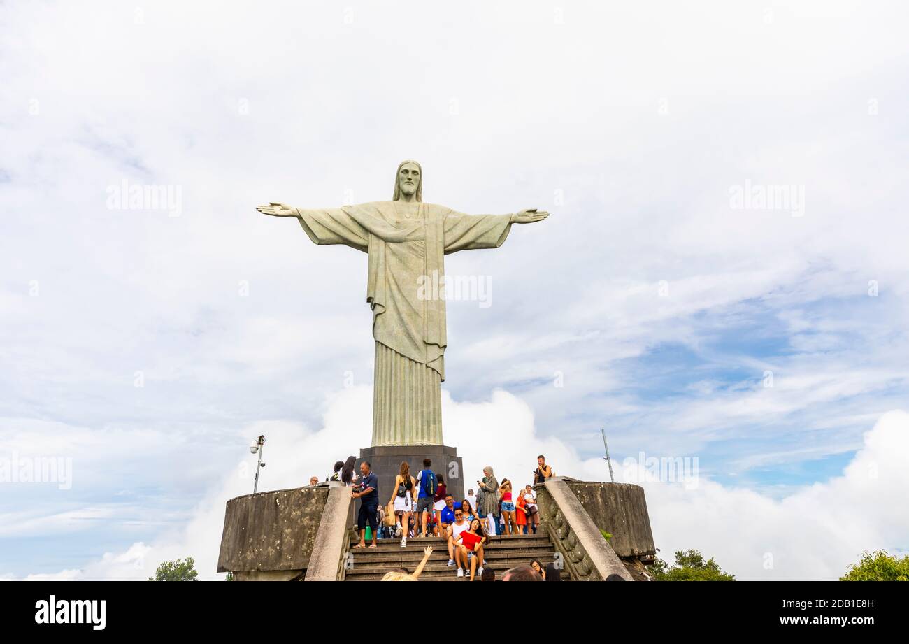 Mirador Cristo Redentor, the iconic outstretched arms statue of Christ ...