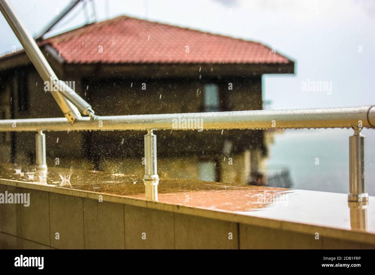 Drops On Balcony High Resolution Stock Photography and Images - Alamy