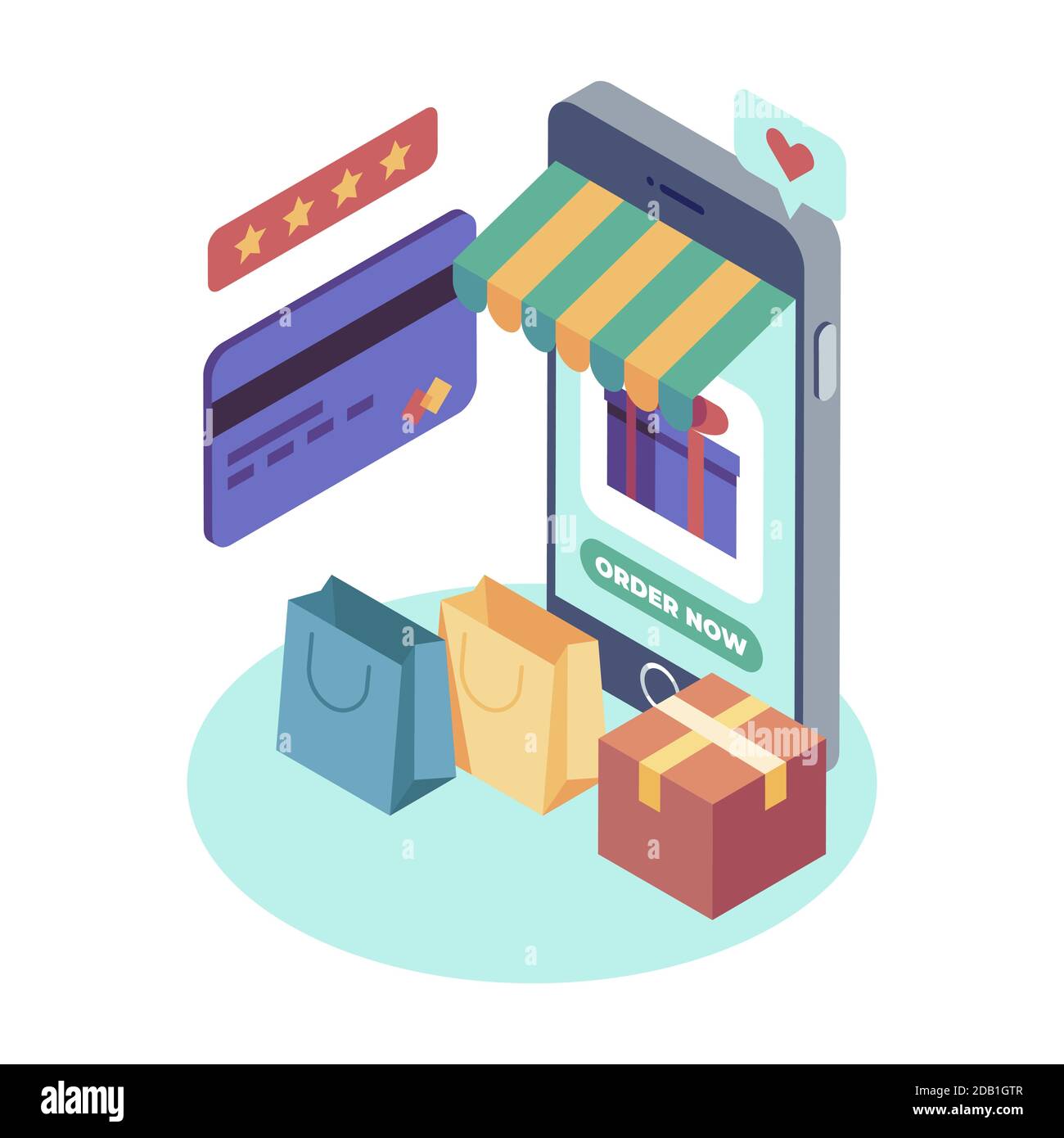 Isometric e-commerce concept design Vector illustration Stock Vector Image & Art - Alamy