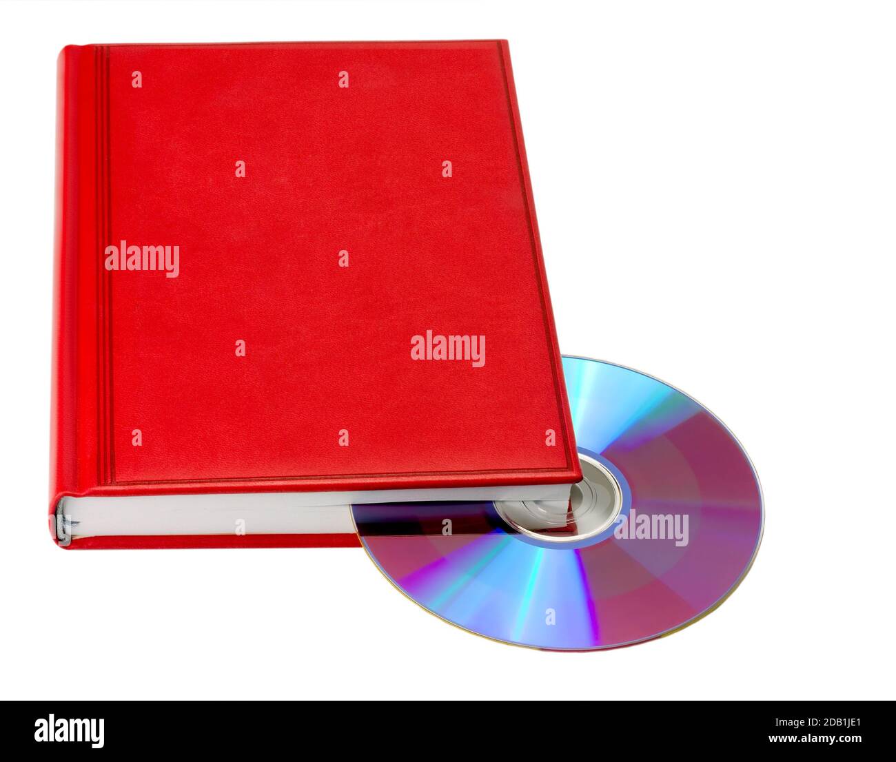 Dvd side view isolated on Cut Out Stock Images & Pictures - Alamy