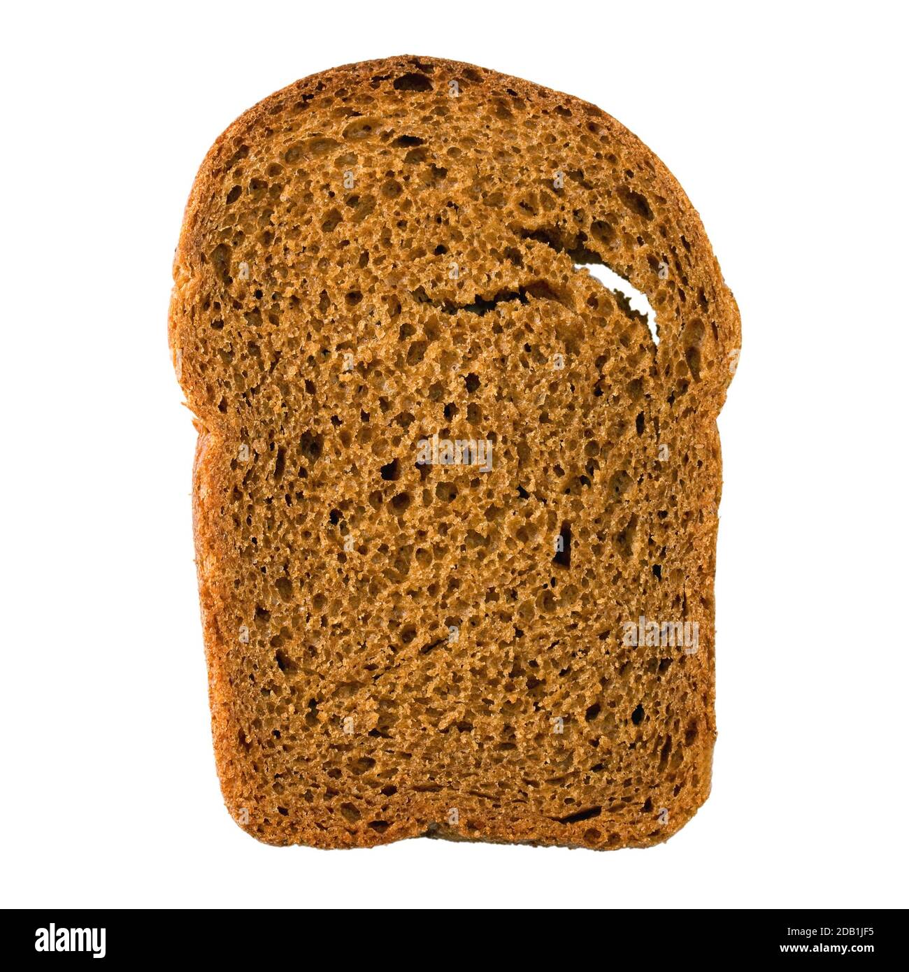 Bread sliced object isolated on white background isolated Stock Photo ...