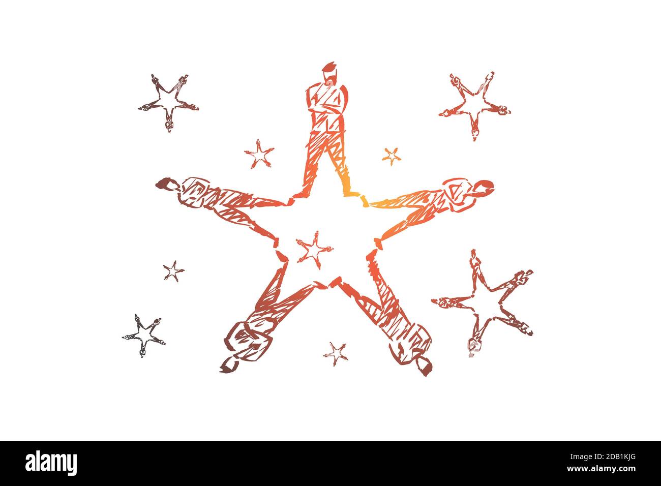 Brush leg Stock Vector Images - Alamy