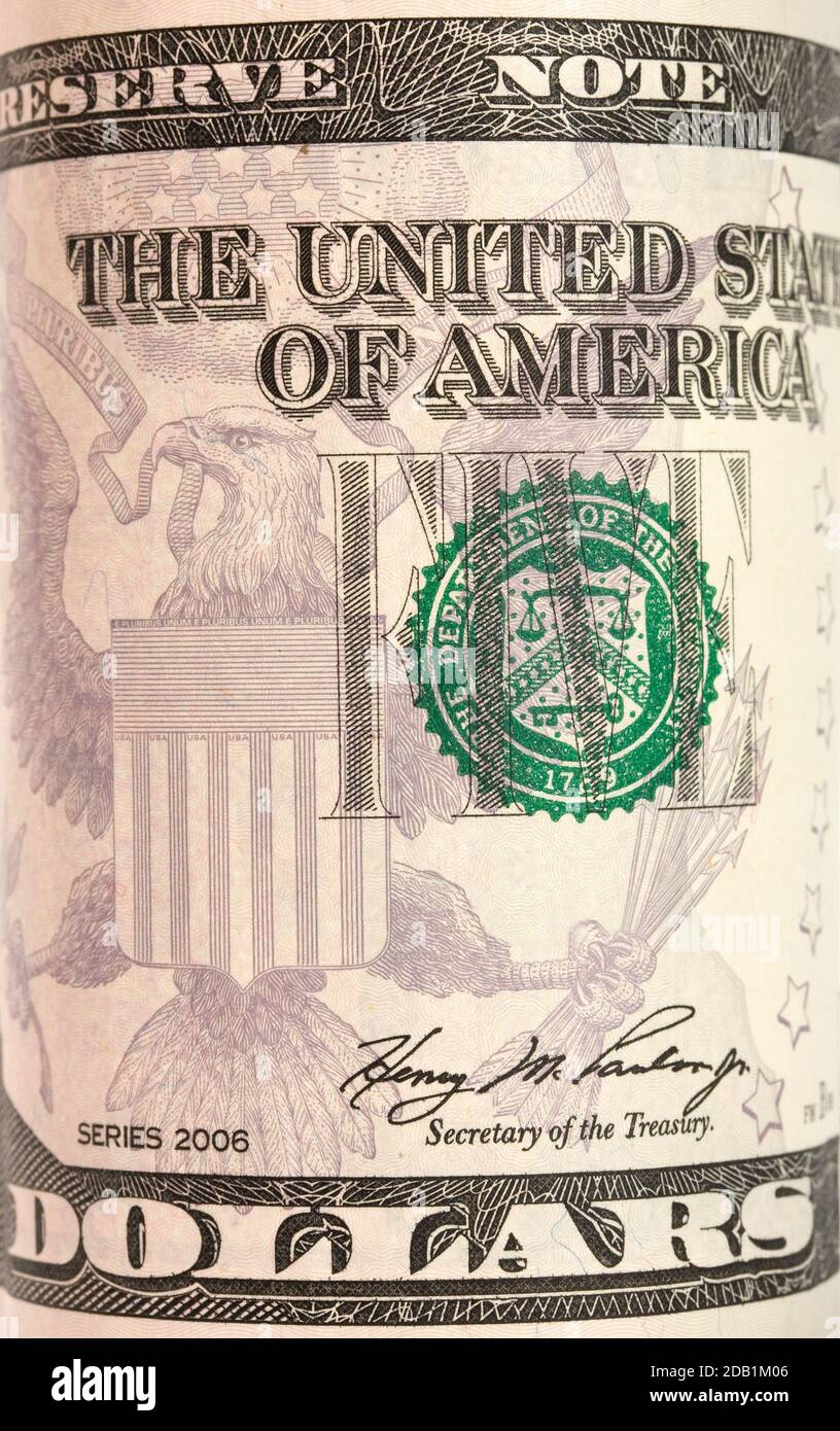 dollar bill closeup background Stock Photo - Alamy